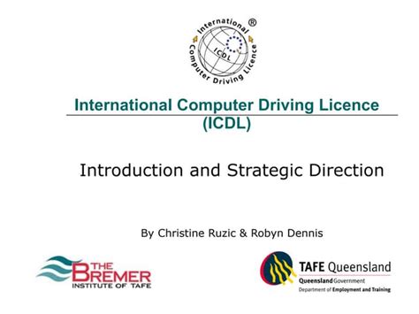 Icdl Certificate