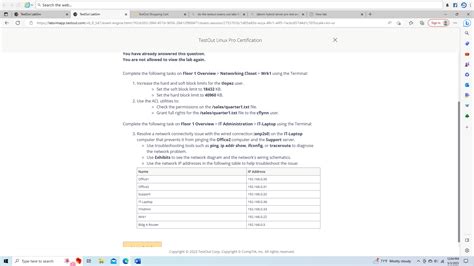 Solved Complete the following tasks on Floor 1 Overview > | Chegg.com