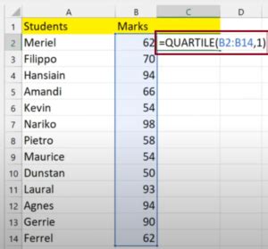How To Use PERCENTILE And QUARTILE In Excel A Step By Step Guide ExcelTutorial