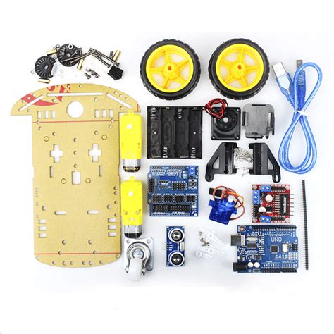 Arduino 2wd Engelden Kaçan Robot Araba Kiti Uygun Fiyata Satın Al