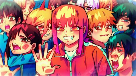 Makima Power Denji Higashiyama Kobeni Reze And 7 More Chainsaw