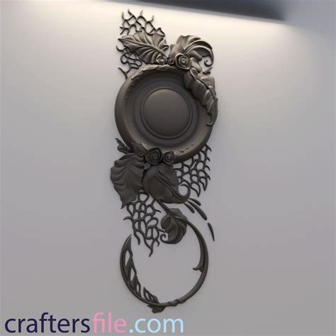 High Quality Cnc Flower Design 3d Models For Creative Cnc Projects