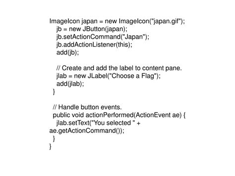 ppt java swing powerpoint presentation free download id 6468812
