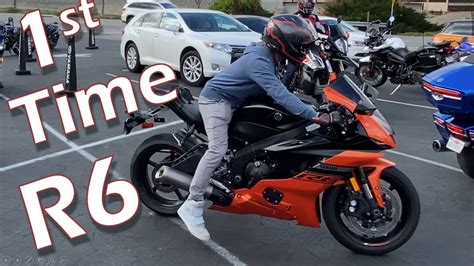 First Time On R6 2020 Yamaha R6 Review Youtube