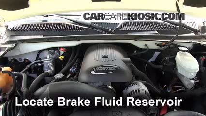 Add Brake Fluid 1999 2007 Chevrolet Silverado 1500 2004 Chevrolet