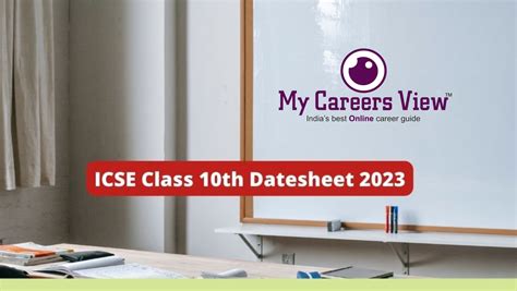 Icse Class 10 Isc Class 12 Date Sheet Out The Schedule For Board Exams