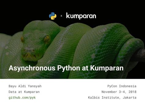 asynchronous python at kumparan ppt