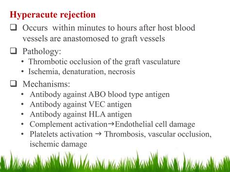 Transplantation And Tissue Rejection Pptx