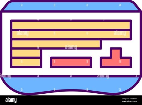 console design rgb color icon stock vector image and art alamy