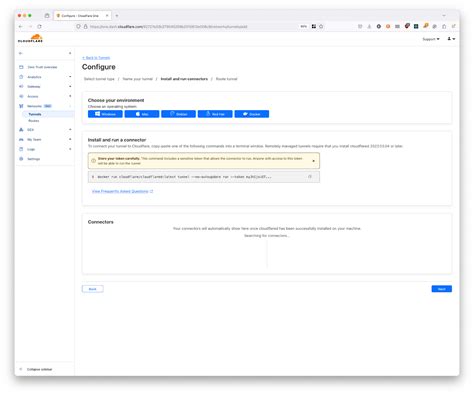 expose your device with a custom url via cloudflare tunnels