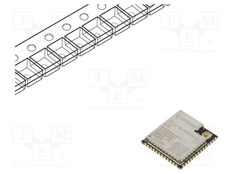 Esp32 S3 Wroom 1u N8r8 Espressif Module Iot Bluetooth Ble Wifi