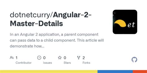 Github Dotnetcurryangular 2 Master Details In An Angular 2