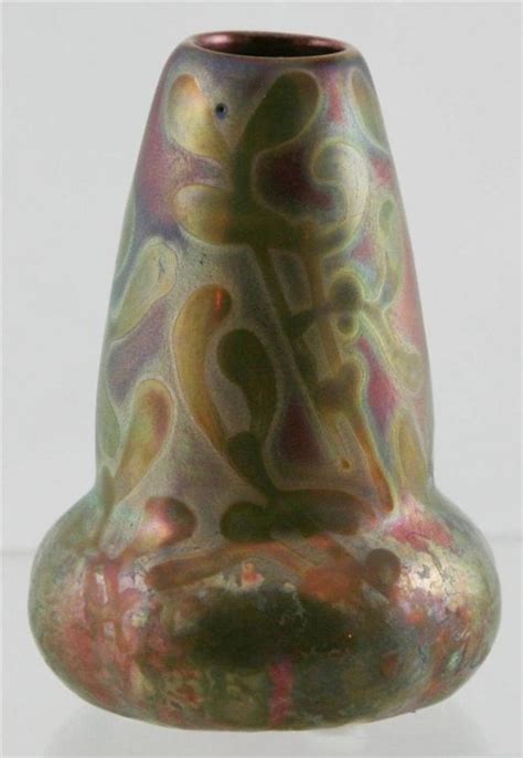 Weller Pottery Sicard Line Double Gourd Vase 4 25h Vase Weller