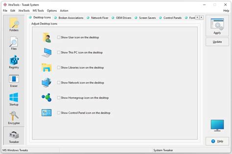 Xtratools In Details All In One Ms Windows System Optimization Tool Scan Registry Scan Files