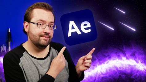 Create A Cool Shooting Stars Animation In After Effects Youtube