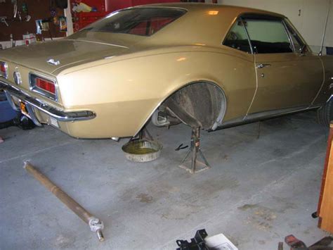 Jack stand placement - Rear - Team Camaro Tech