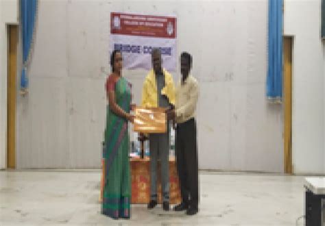 Dhanalakshmi Srinivasan College Of Education Bed And Med