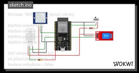 Smart Light Switch Wokwi Esp32 Stm32 Arduino Simulator