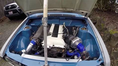 SR20DET swapped Datsun 510 - YouTube