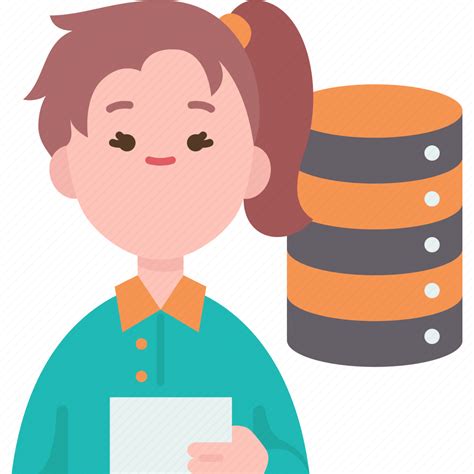 Database Server Administrator Engineer Technician Icon Download On Iconfinder