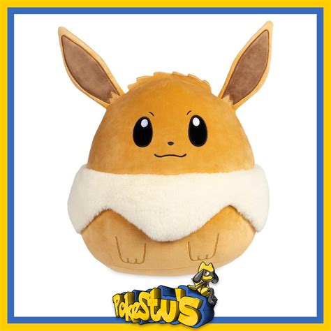Eevee Pokémon Centre Squishmallow Plush Pokestus
