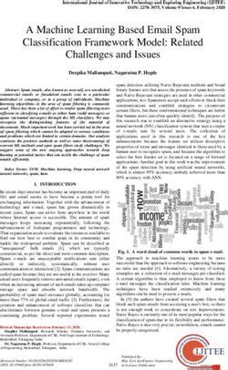 A Machine Learning Based Email Spam Classification Framework Model Related Challenges And Issues