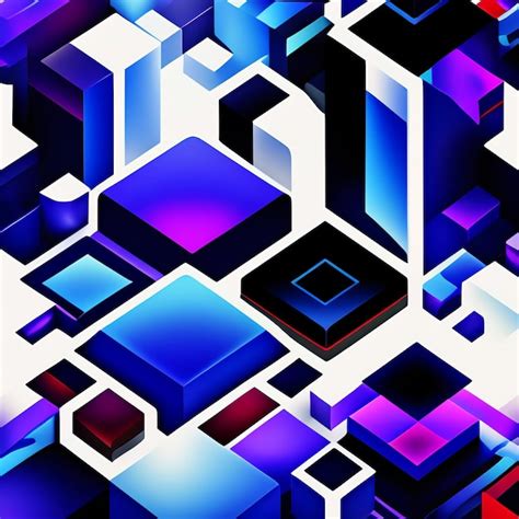 Premium Photo Texture With Square And Rectangular Shapes With