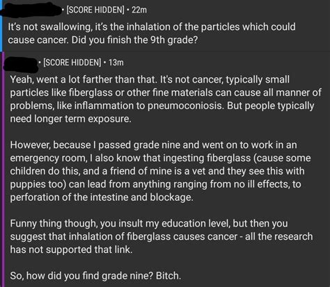 Inhaling Fiberglass Particles Causes Cancer Rconfidentlyincorrect