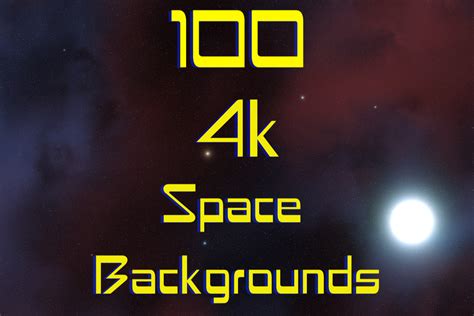 2d 4k Space Backgrounds 2d Textures And Materials Unity Asset Store