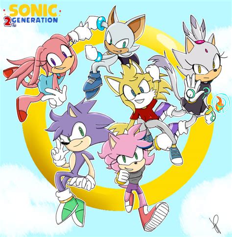 Sonic Second Generation By Hunterninja70 On Deviantart