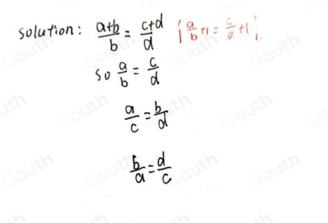 solved 6 which of the following is not equivalent to the proportion