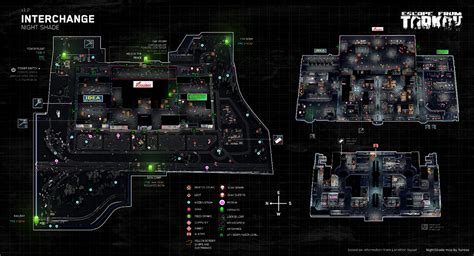 Interchange Map Tarkov Exfils 3 Irma Ibrahimova