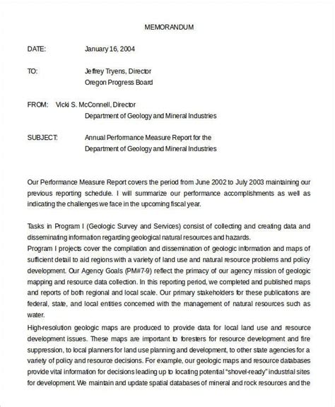 Memorandum For The Record Template