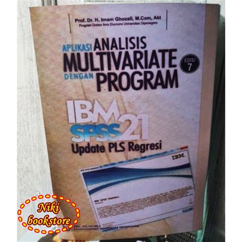 jual aplikasi analisis multivariate dengan program ibm spss 21 edisi 7