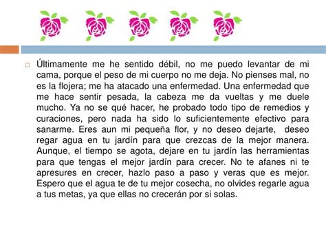 Carta A Mi Hija Pequeña Imagui