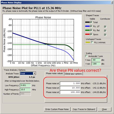 Lmk04828 Pll1 Clock Design Tool Simulation Clock And Timing Forum