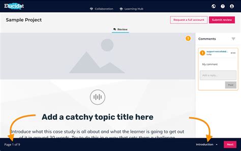 Reviewing A Project As An External Collaborator Elucidat Author Help