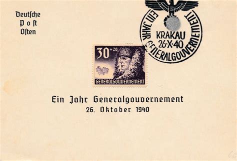 Deutschland Drittes Reich Polen Postkarte Propaganda 1940