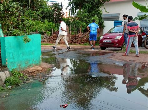 Grb Colony Gets Relief From Overflowing Sewerage Goemkarponn Goa News
