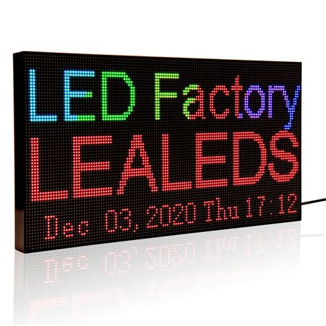 Leadleds P3 Full Color Wifi Led Sign Scrolling Message Board
