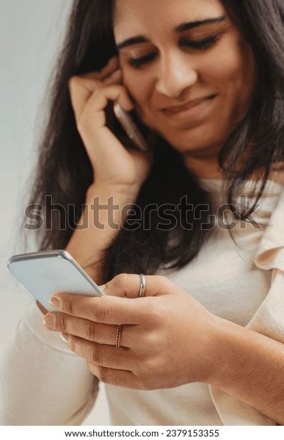 Indian Women Listening Another Women Photos And Images And Pictures Shutterstock
