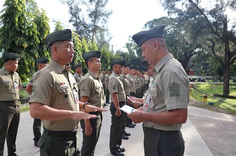 Aar Conducts Rank Inspection To Its Personnel On October 16 2023 The