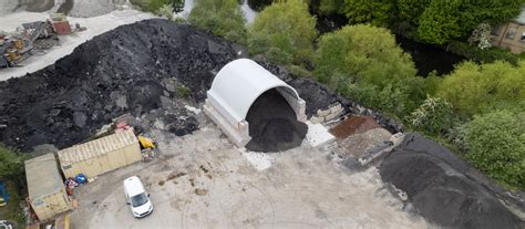 Multi Bay Structures With Modularity For Material Storage