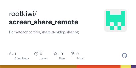 Github Rootkiwiscreenshareremote Remote For Screenshare Desktop Sharing