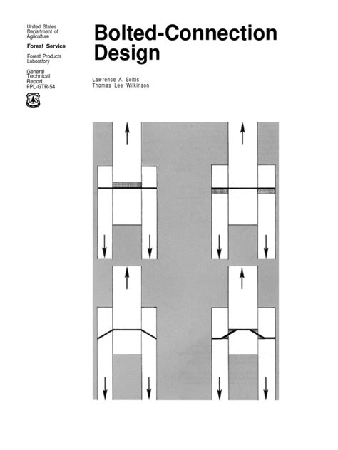 Bolted Connection Design Forest Service Pdf Strength Of Materials Yield Engineering