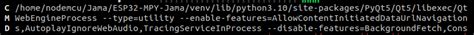 neon ubuntu blanks screens with pywebviewqt but works with gtk