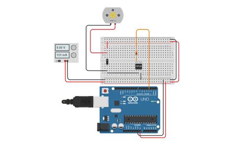 Circuit Design Practica 17 Tinkercad