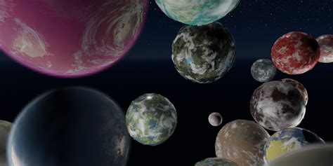 Procedural Planet Generator Blender Addon