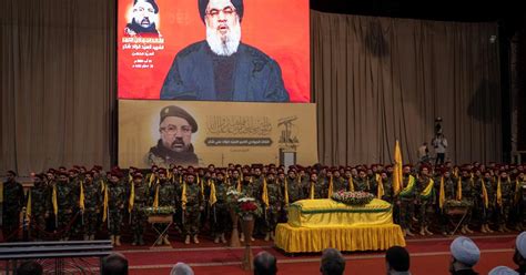 شهداء بقصف على جنوب لبنان نصر الله يتوعد برد مدروس على اغتيال شكر