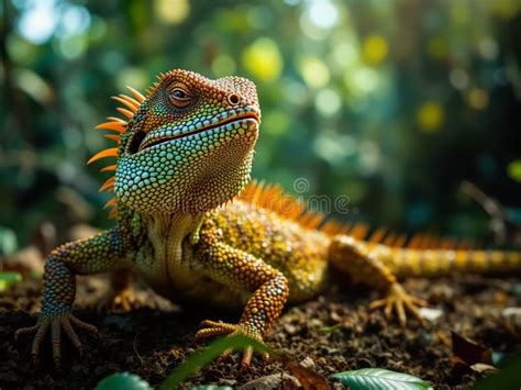 Daintree Lizard Stock Illustrations 2 Daintree Lizard Stock